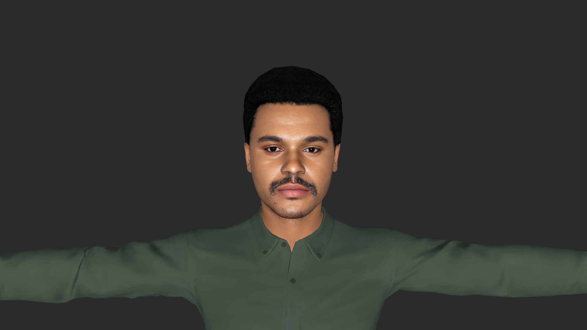 The Weeknd Realistic Full Body Fully Rigged Character - 3D Model by ...