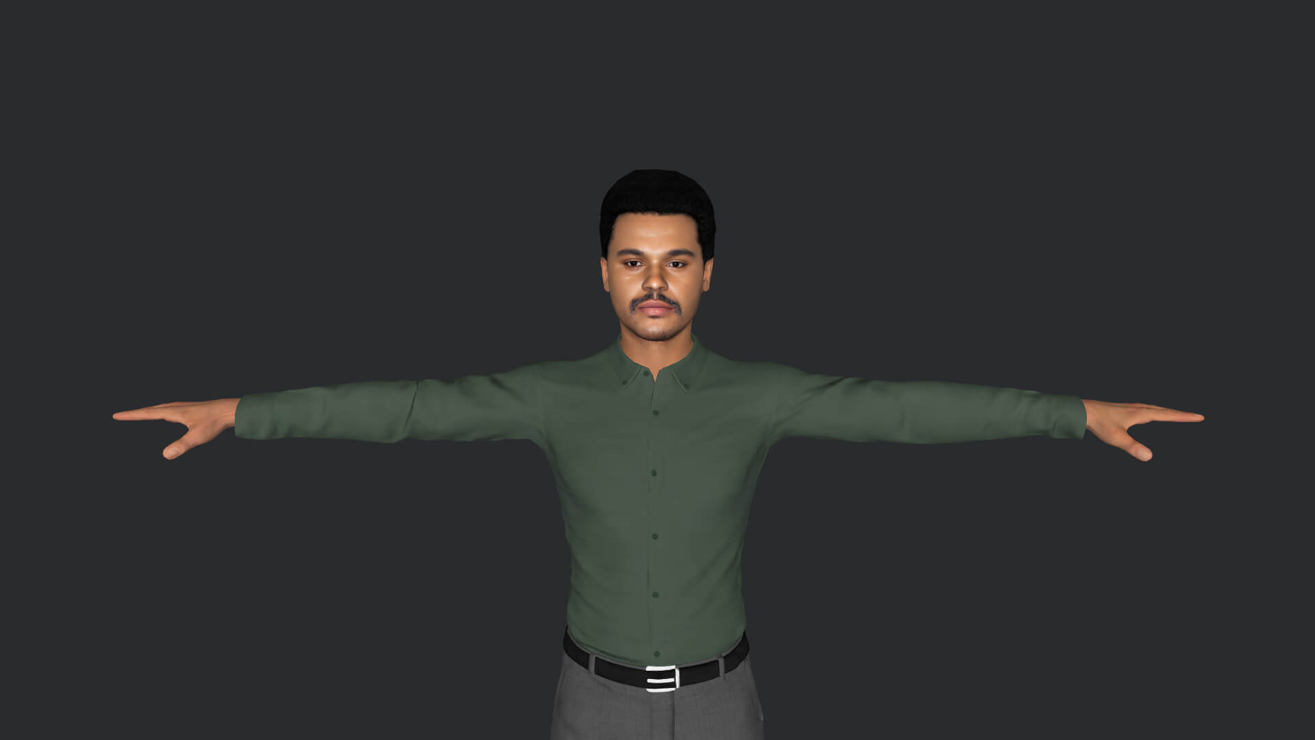 The Weeknd Realistic Full Body Fully Rigged Character - 3D Model by ...