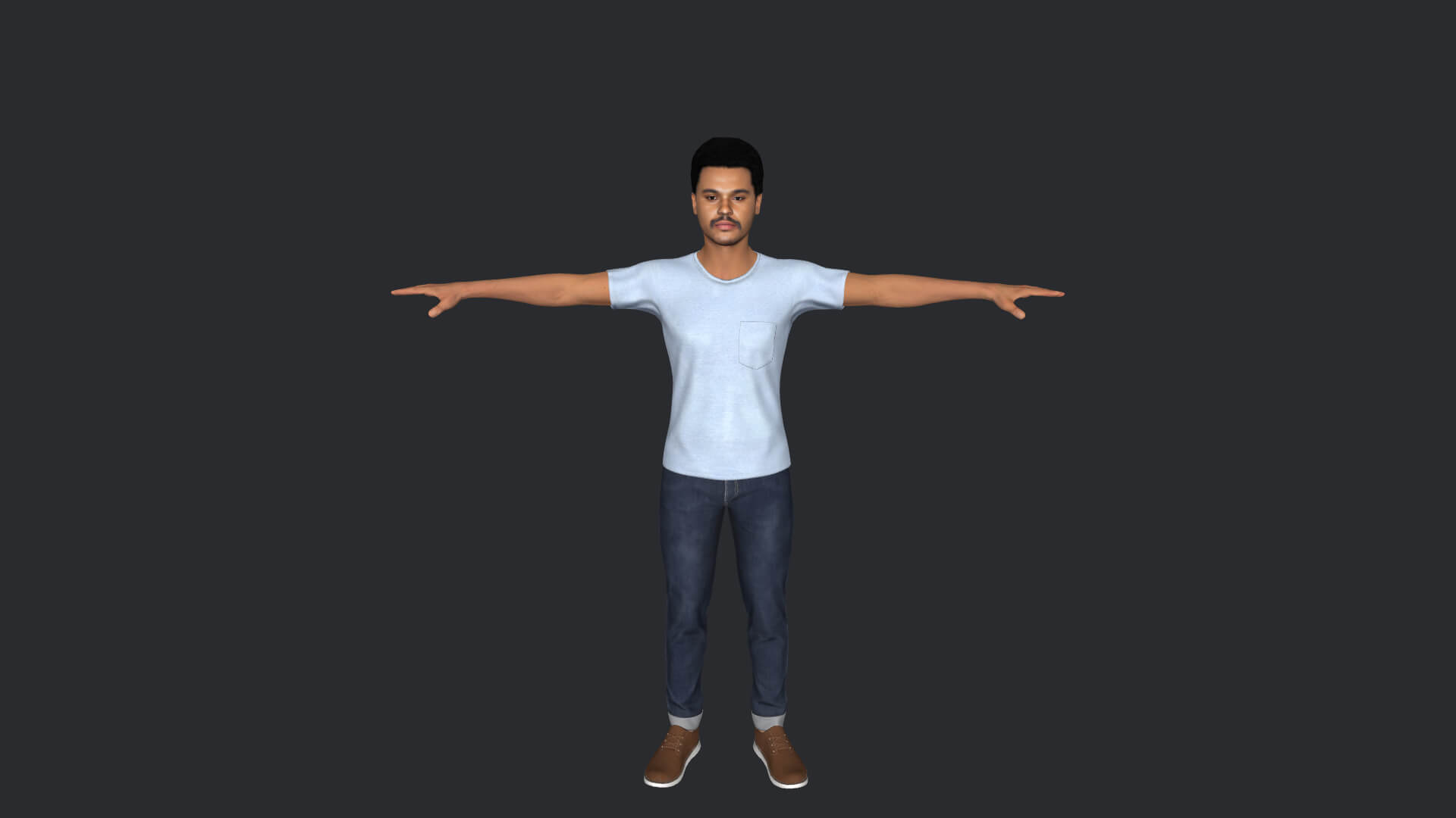 The Weeknd Realistic Full Body Fully Rigged Character - 3D Model by ...