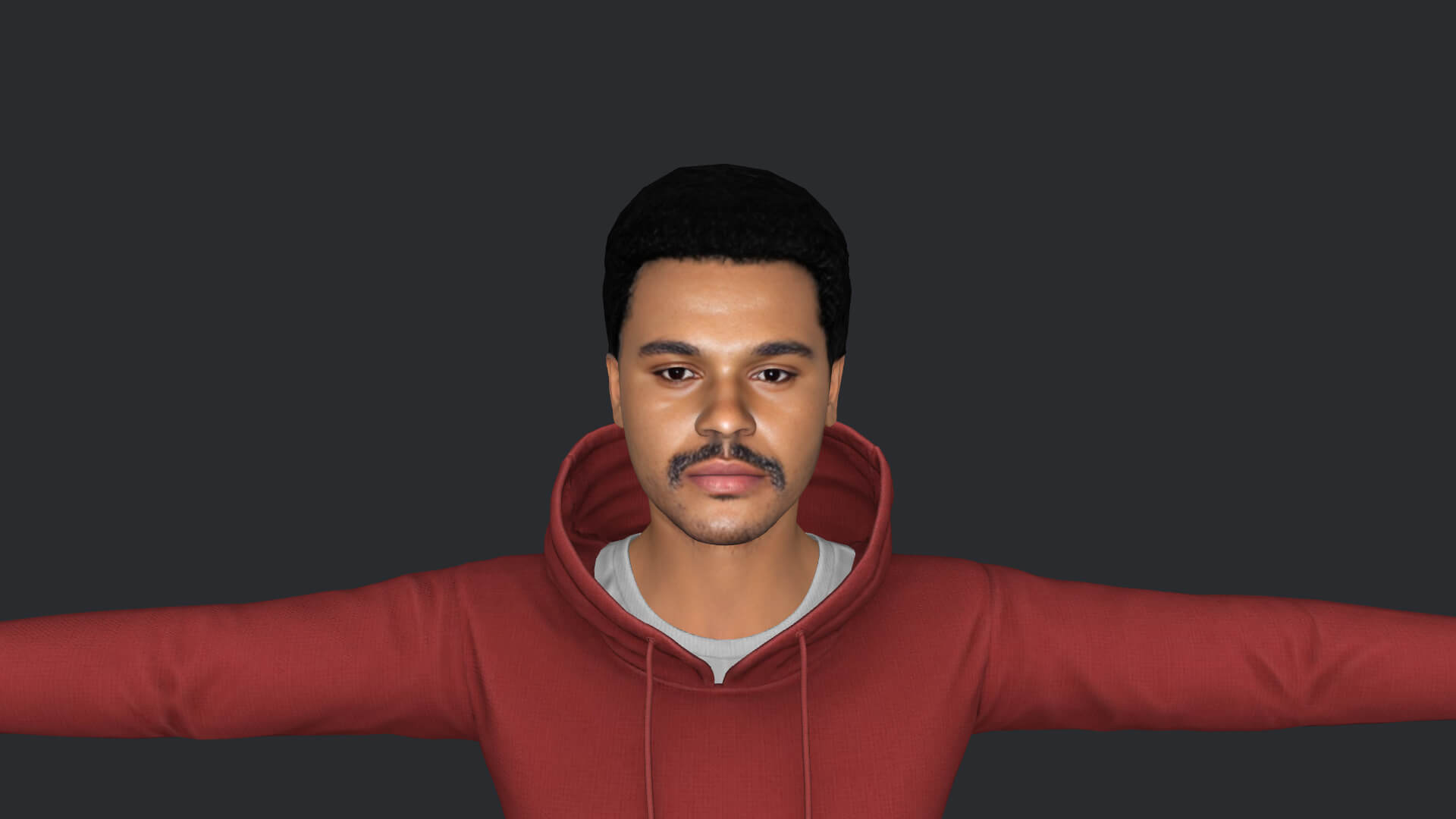 The Weeknd Realistic Full Body Fully Rigged Character - 3D Model by ...
