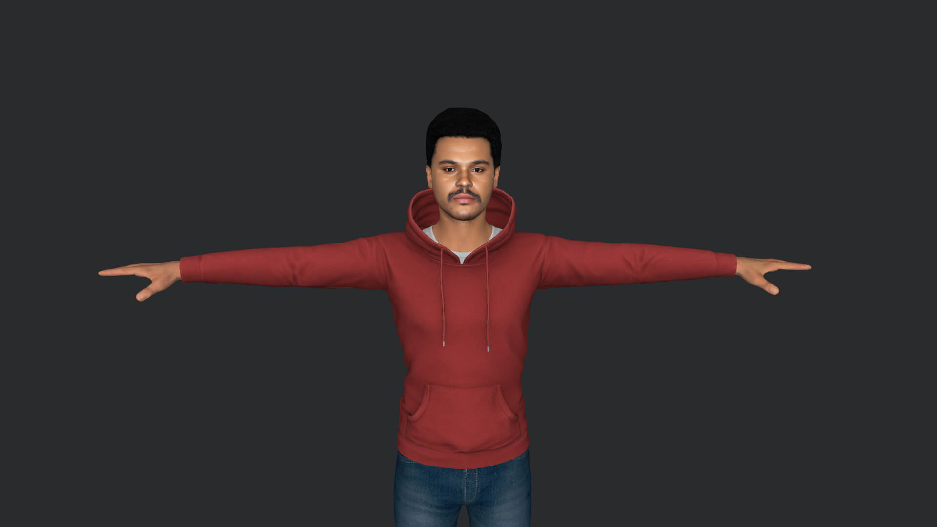 The Weeknd Realistic Full Body Fully Rigged Character - 3D Model by ...