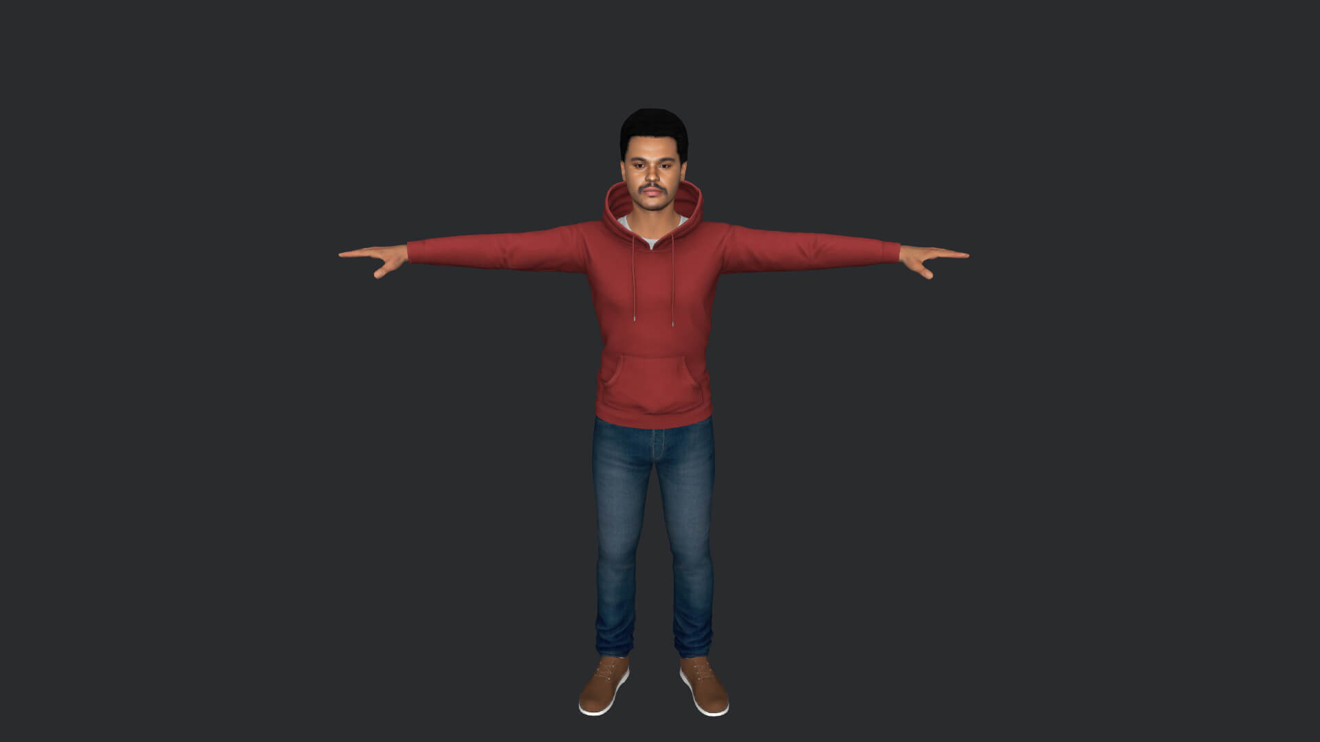 The Weeknd Realistic Full Body Fully Rigged Character - 3D Model by ...