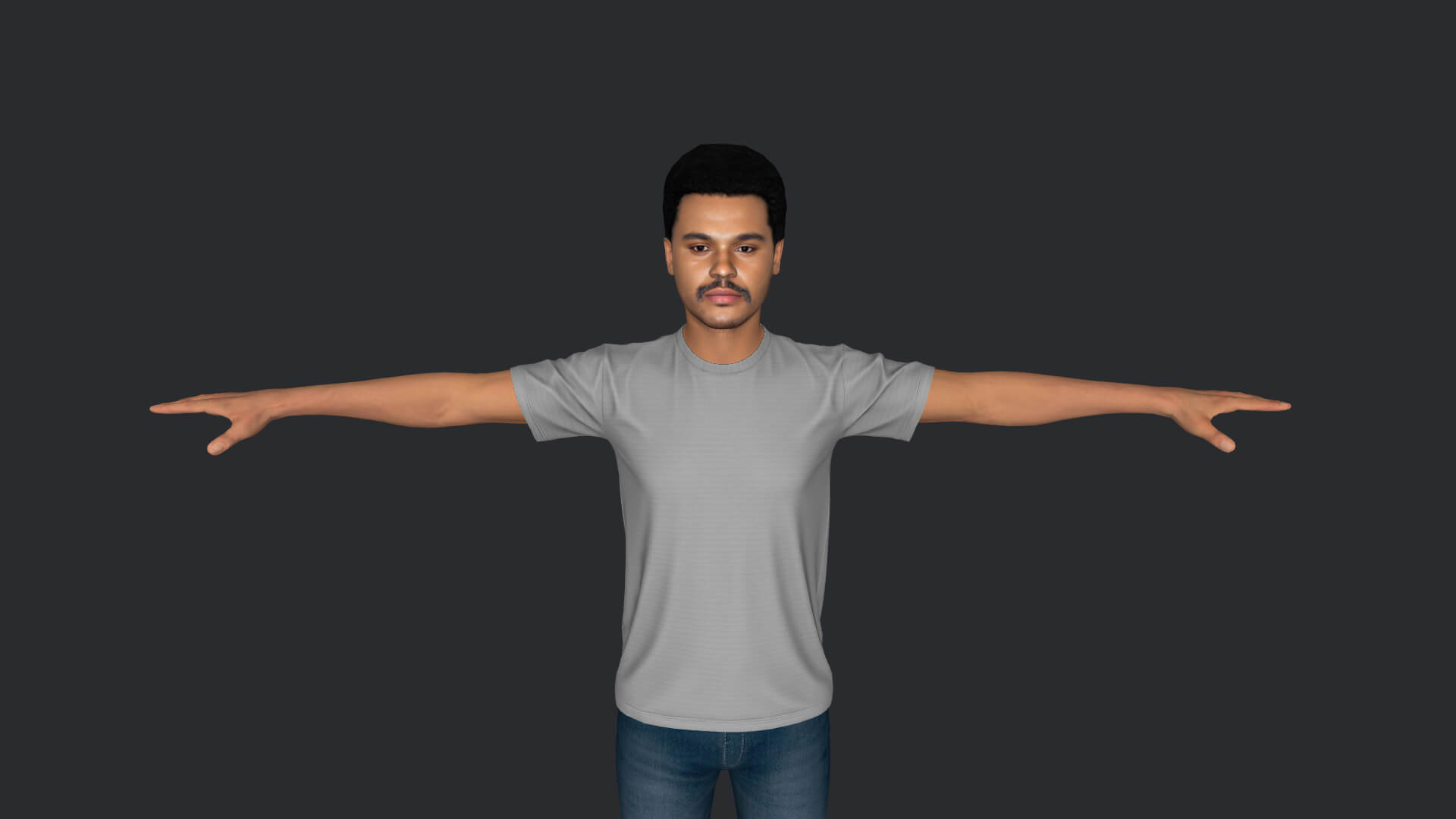 The Weeknd Realistic Full Body Fully Rigged Character - 3D Model by ...