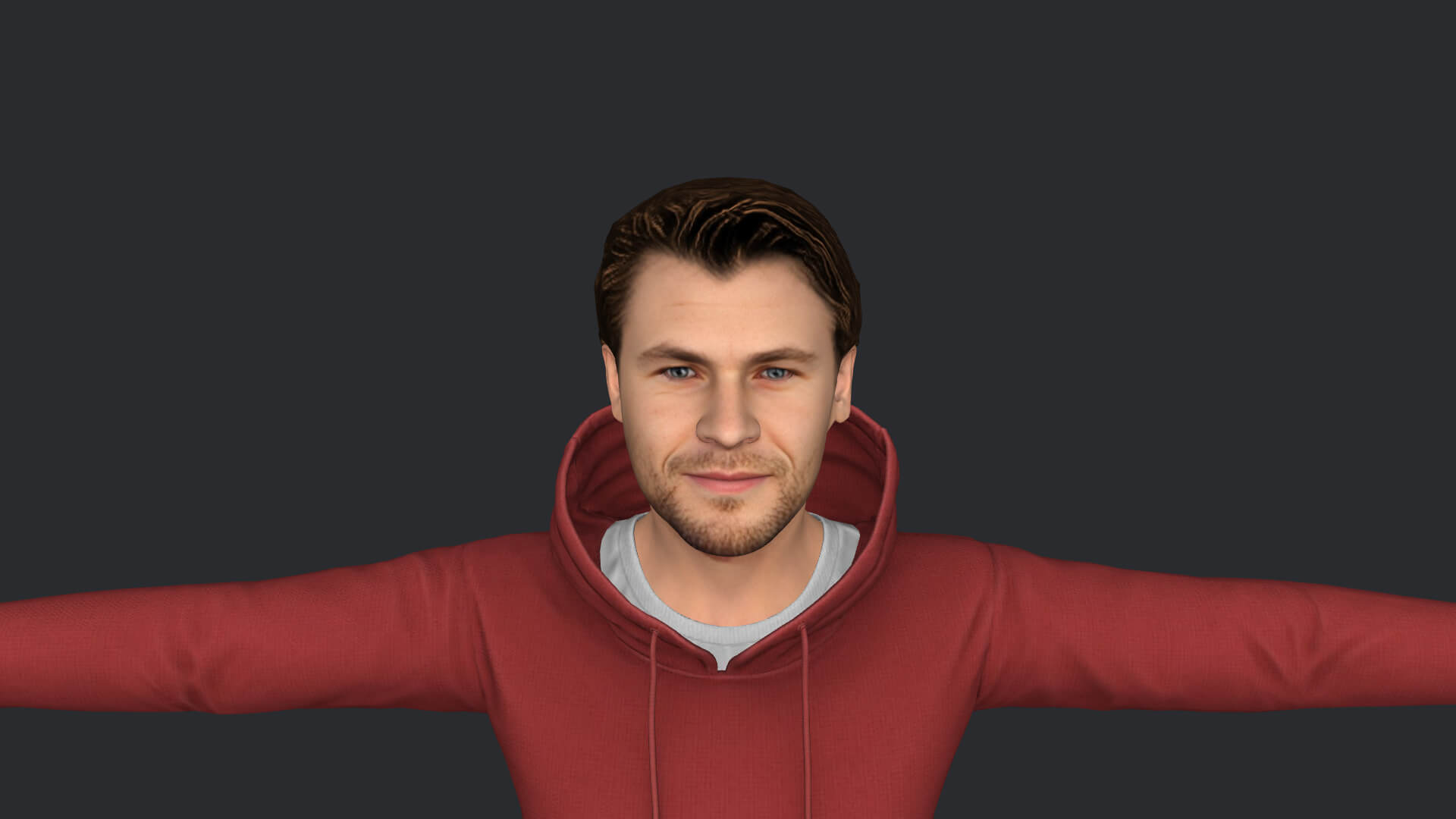 Thor Chris Hemsworth Avenge Realistic Fully Rigged Character - 3D Model ...