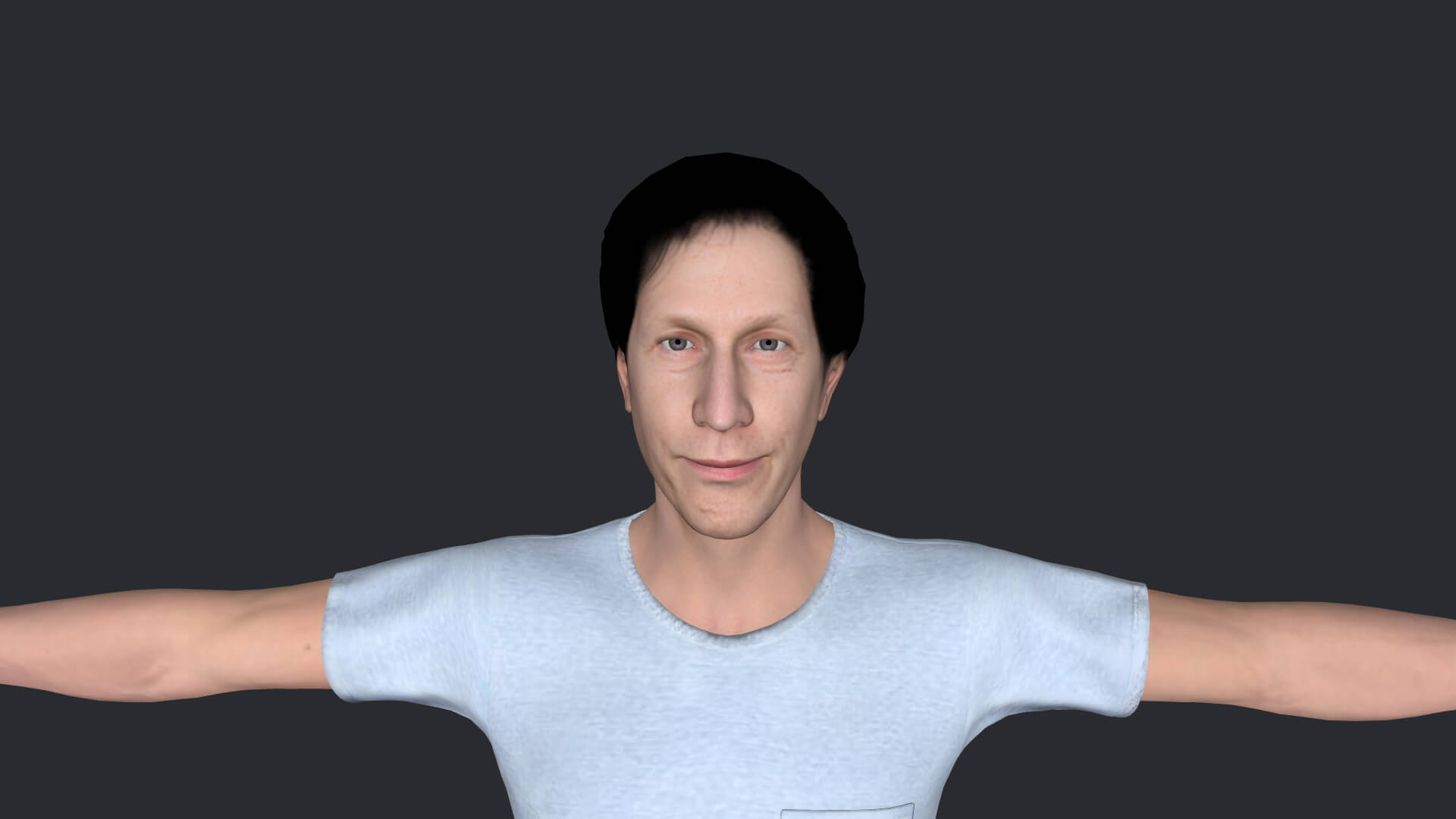 Tim Blake Nelson Realistic Full Body Fully Rigged Character - 3D Model ...