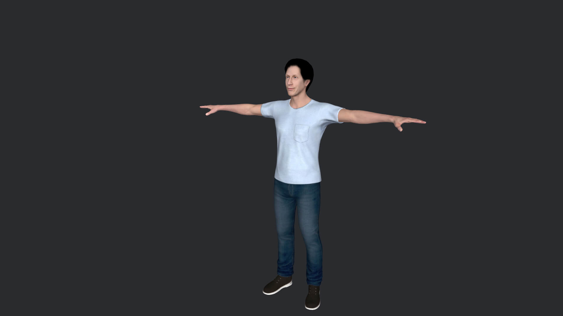 Tim Blake Nelson Realistic Full Body Fully Rigged Character - 3D Model ...