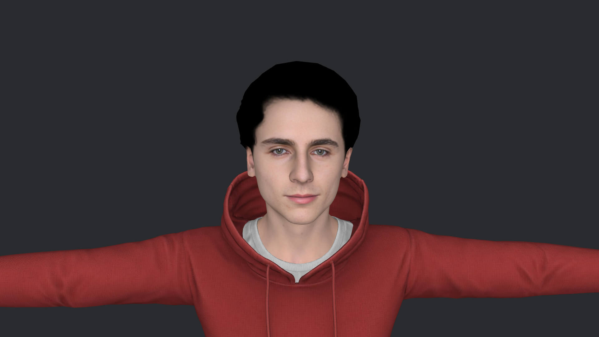 Timothee Chalamet Realistic Full Body Fully Rigged Character - 3D Model ...