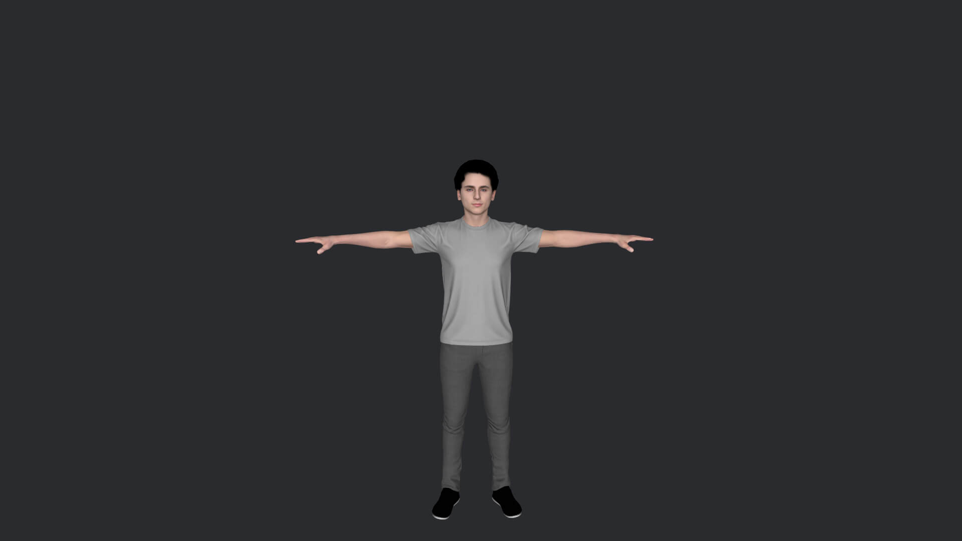 Timothee Chalamet Realistic Full Body Fully Rigged Character - 3D Model ...