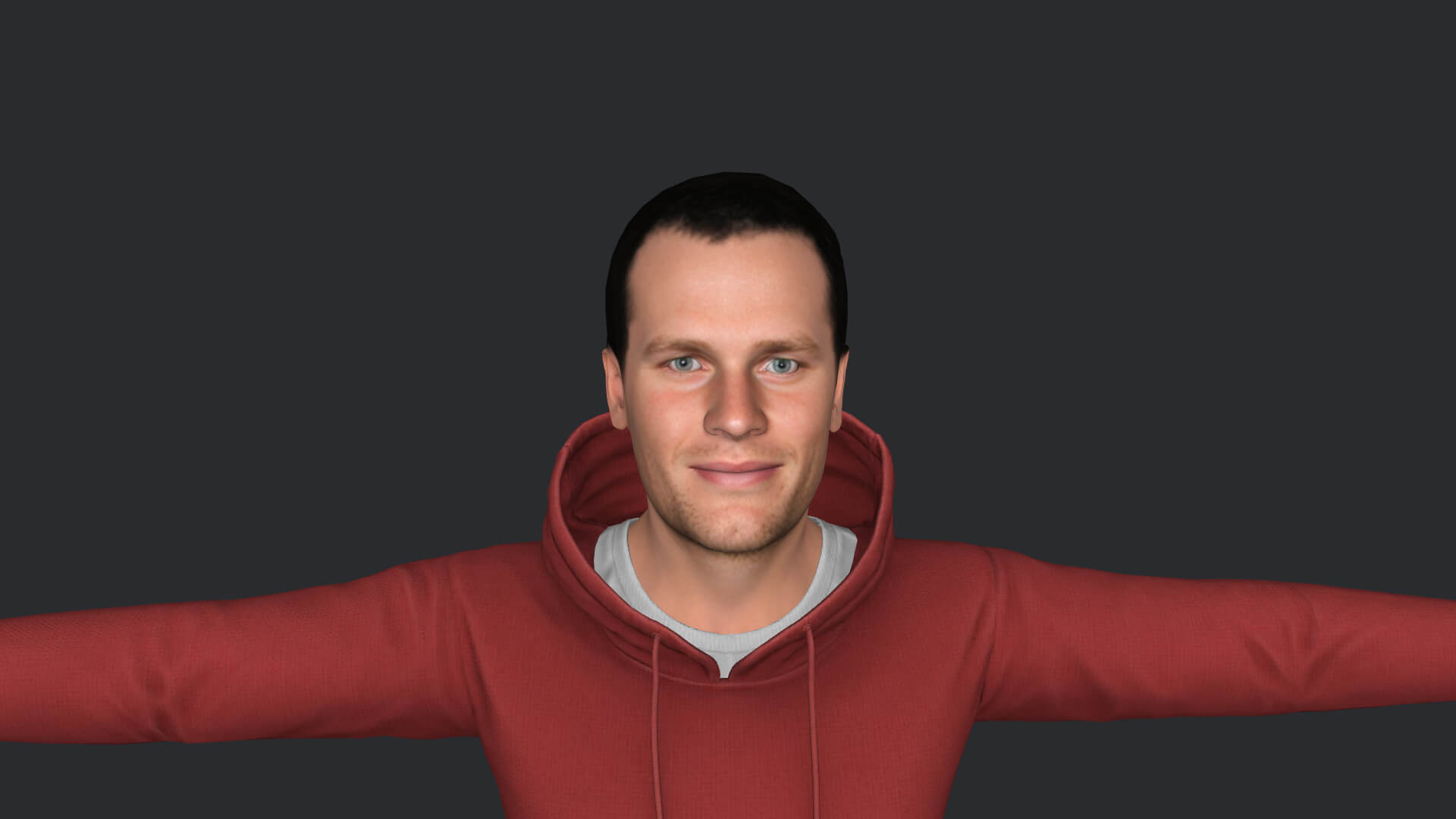 Tom Brady Realistic Full Body Fully Rigged Character - 3D Model by meta ...