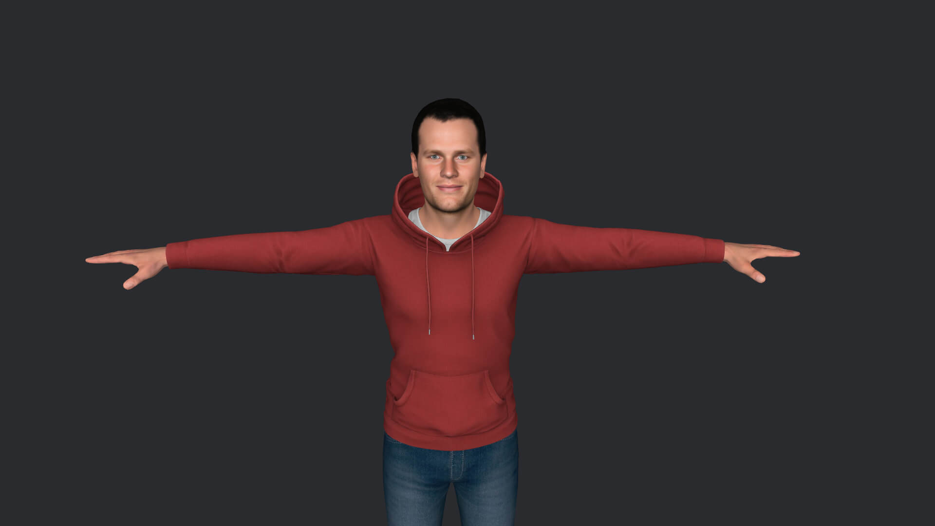 Tom Brady Realistic Full Body Fully Rigged Character - 3D Model by meta ...