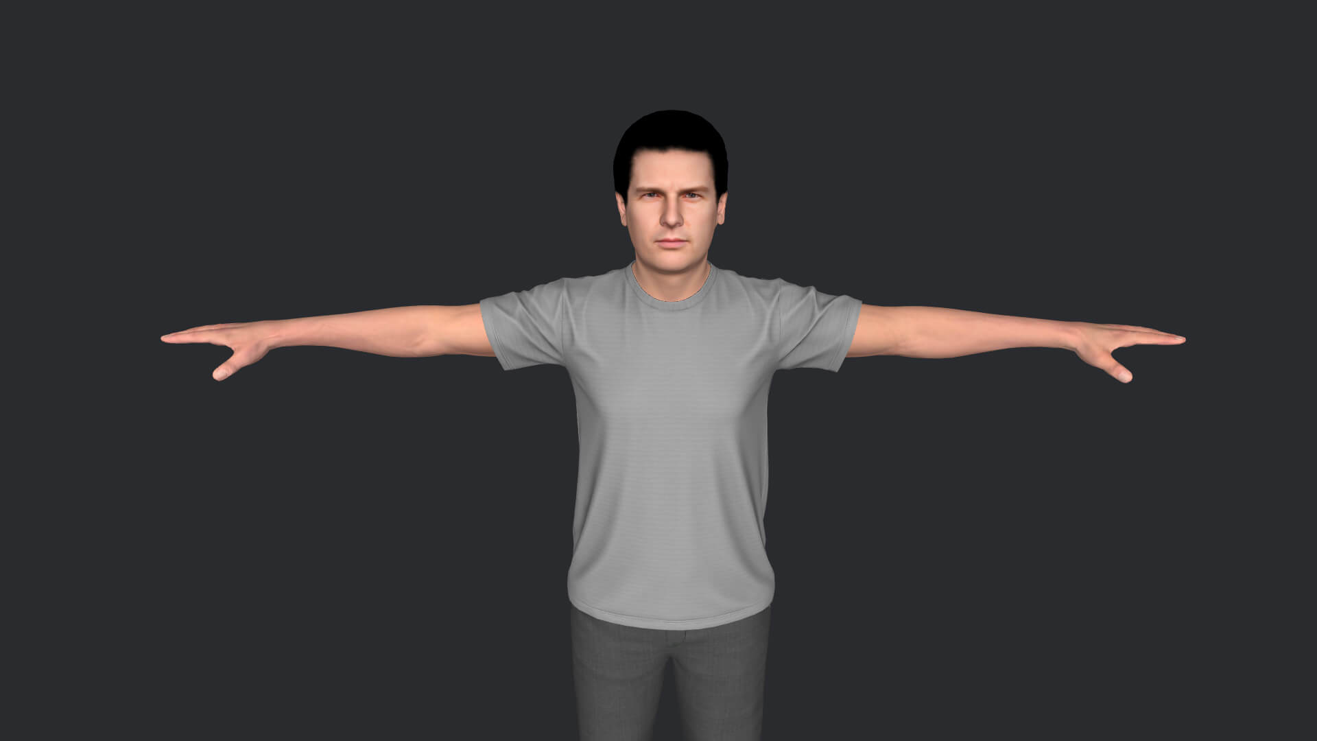 Tom Cruise Hyper Realistic Full Body Rigged Character - 3D Model by ...