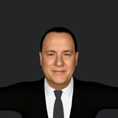 Tom Hanks Realistic Full Body Fully Rigged Character - 3D Model by meta ...