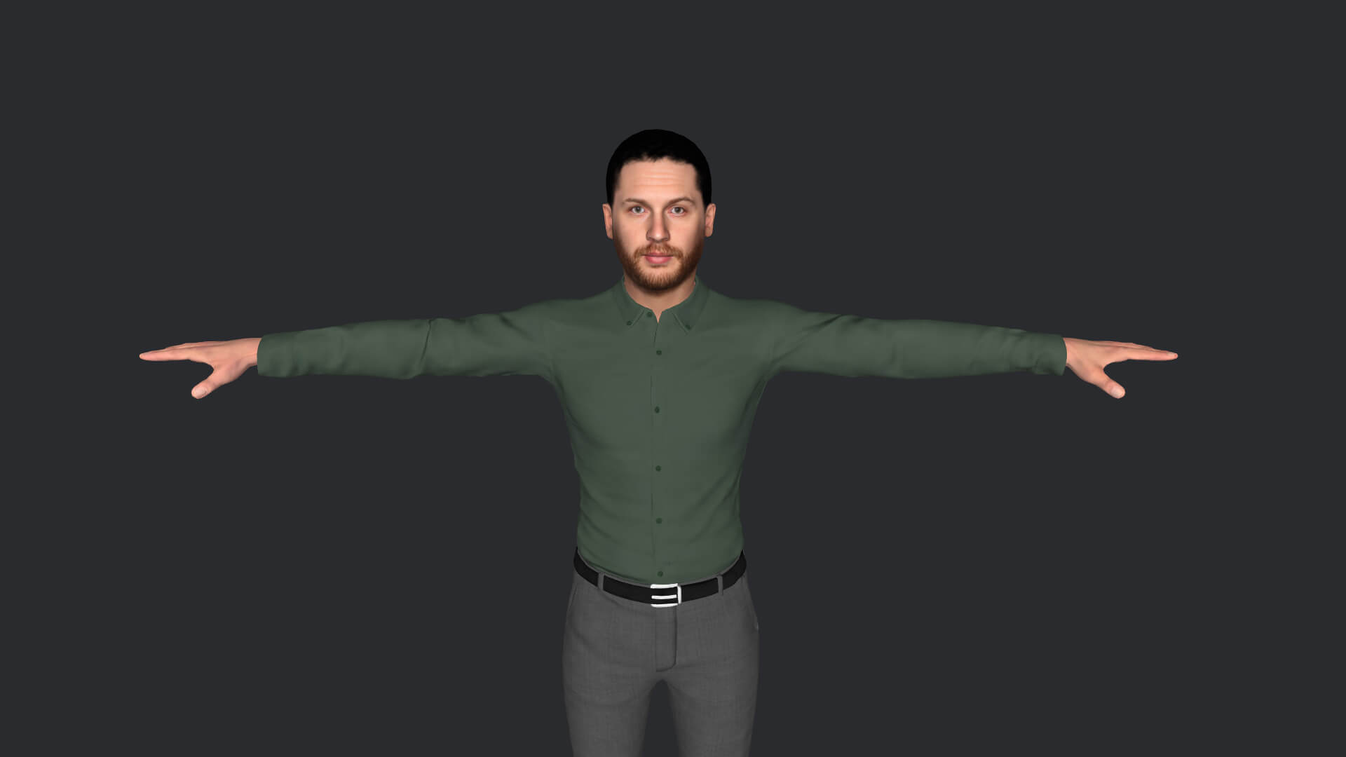 Tom Hardy Realistic Full Body Fully Rigged Character - 3D Model by meta ...