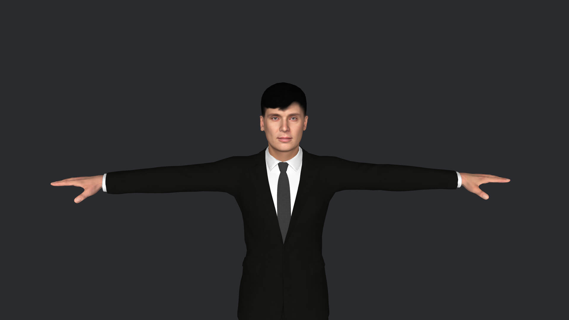 Tommy Shelby Realistic Full Body Fully Rigged Character - 3D Model by ...