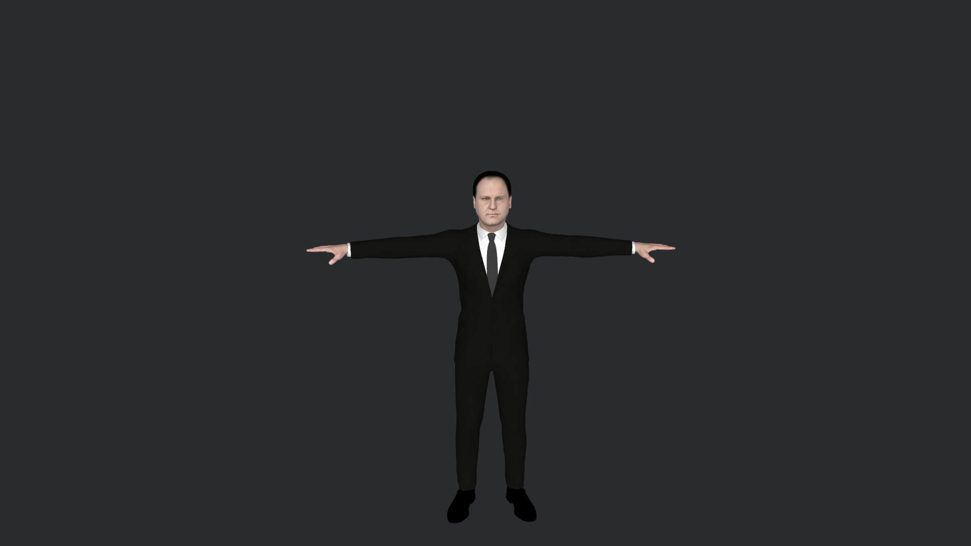 Tony Soprano Realistic Full Body Fully Rigged Character - 3D Model by ...