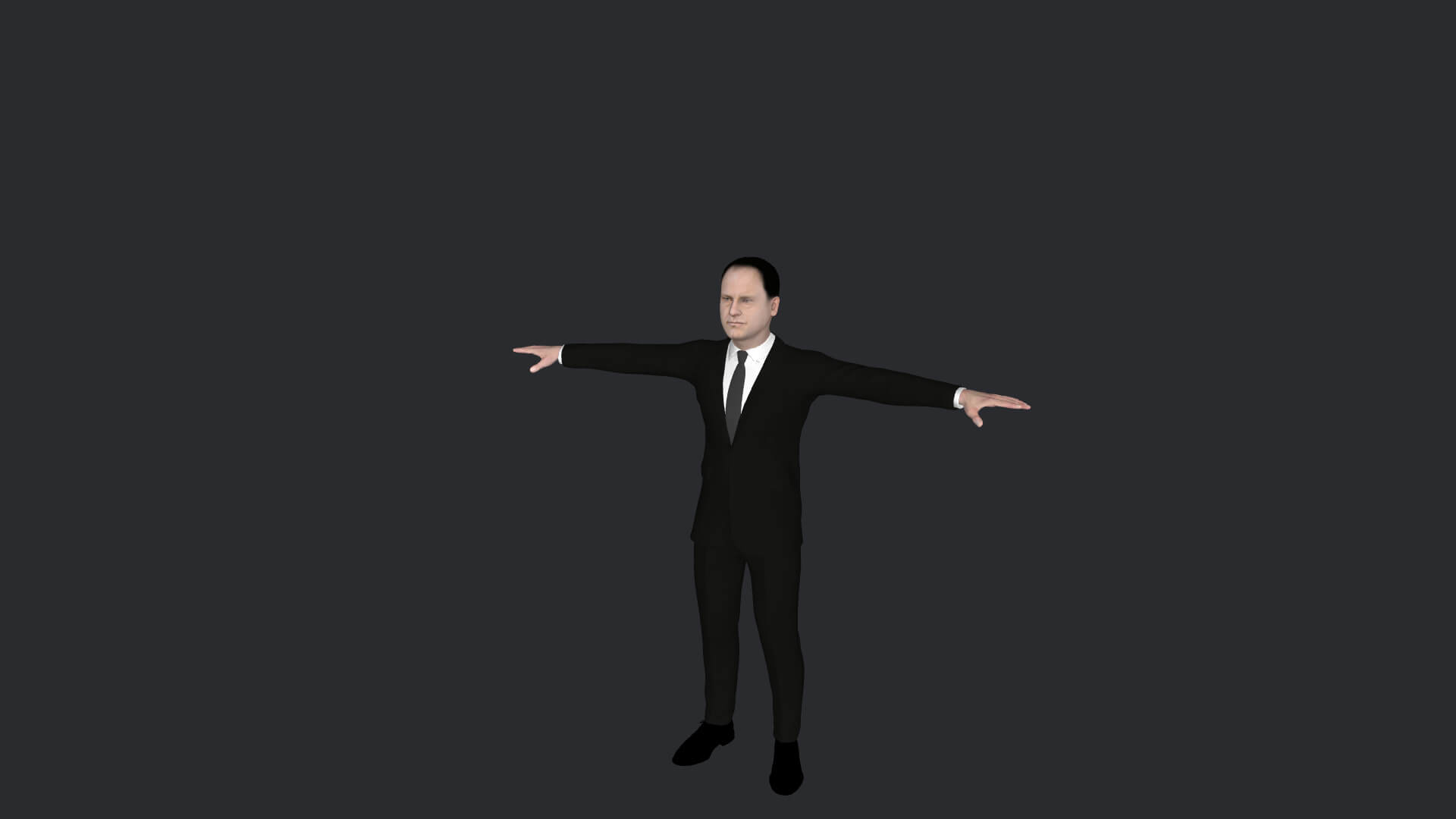 Tony Soprano Realistic Full Body Fully Rigged Character - 3D Model by ...