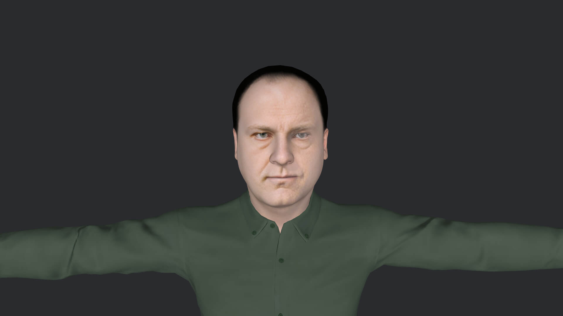 Tony Soprano Realistic Full Body Fully Rigged Character - 3D Model by ...
