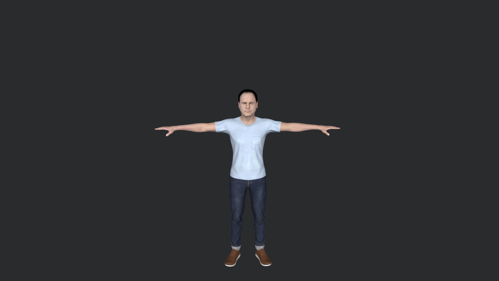 Tony Soprano Realistic Full Body Fully Rigged Character - 3D Model by ...