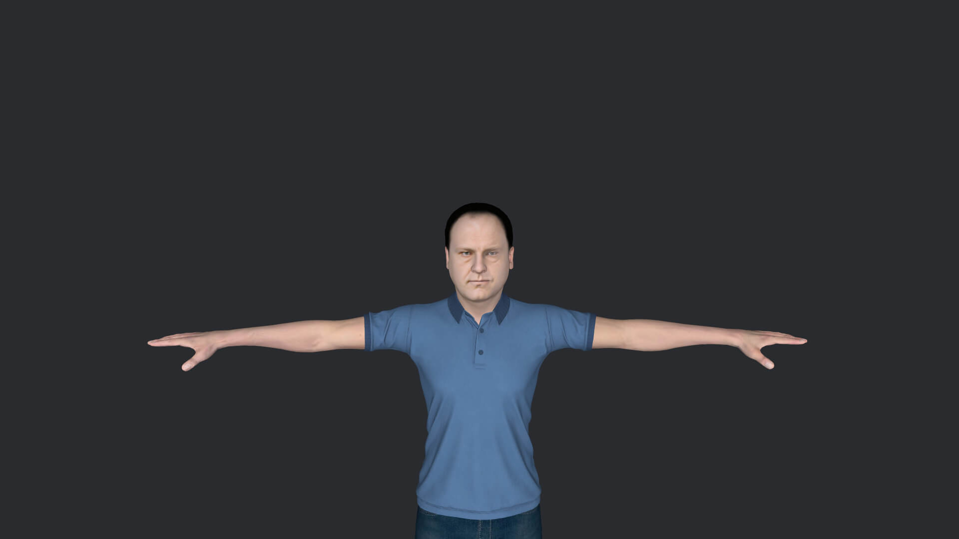 Tony Soprano Realistic Full Body Fully Rigged Character - 3D Model by ...