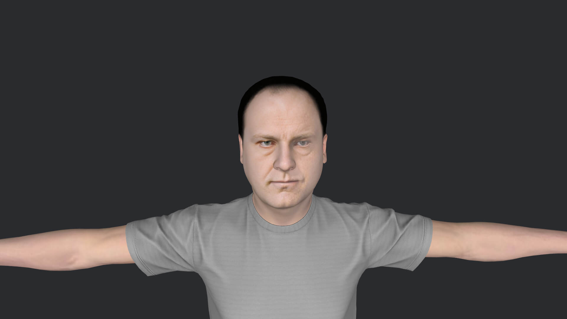 Tony Soprano Realistic Full Body Fully Rigged Character - 3D Model by ...