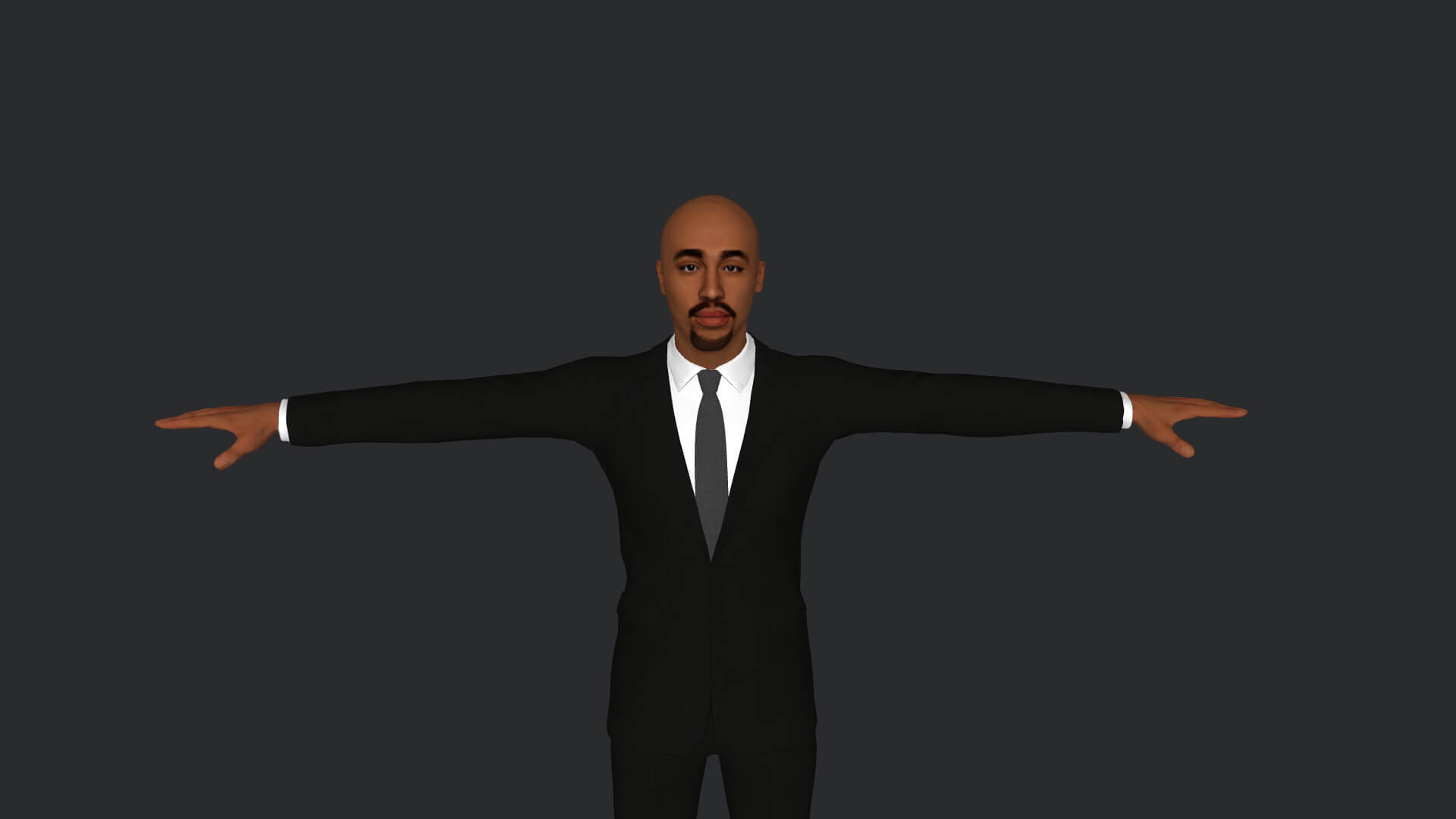 Tupac Shakur Hyper Realistic Full Body Rigged Character - 3D Model by ...