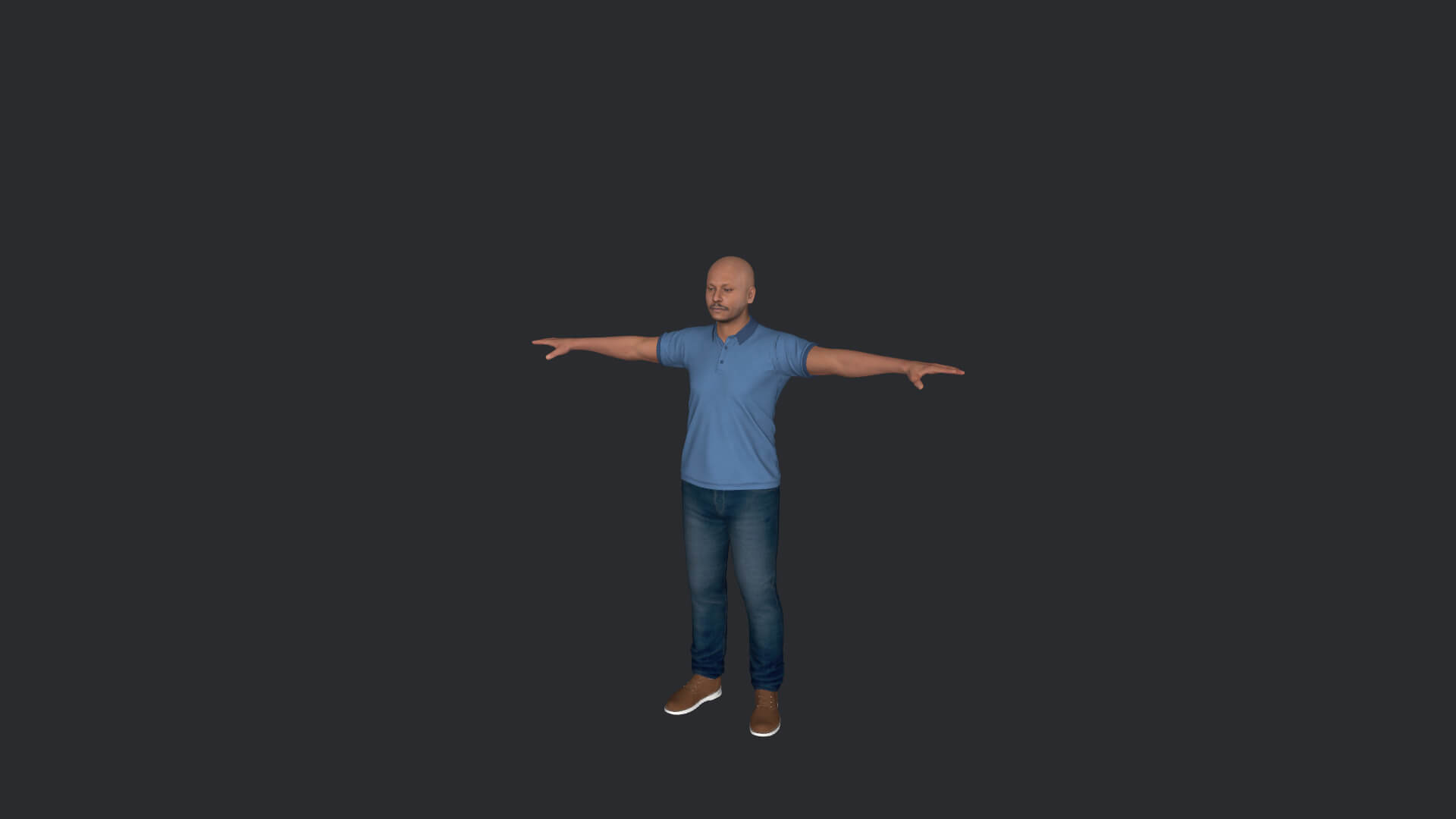 Tyrese Gibson Realistic Full Body Fully Rigged Character - 3D Model by ...