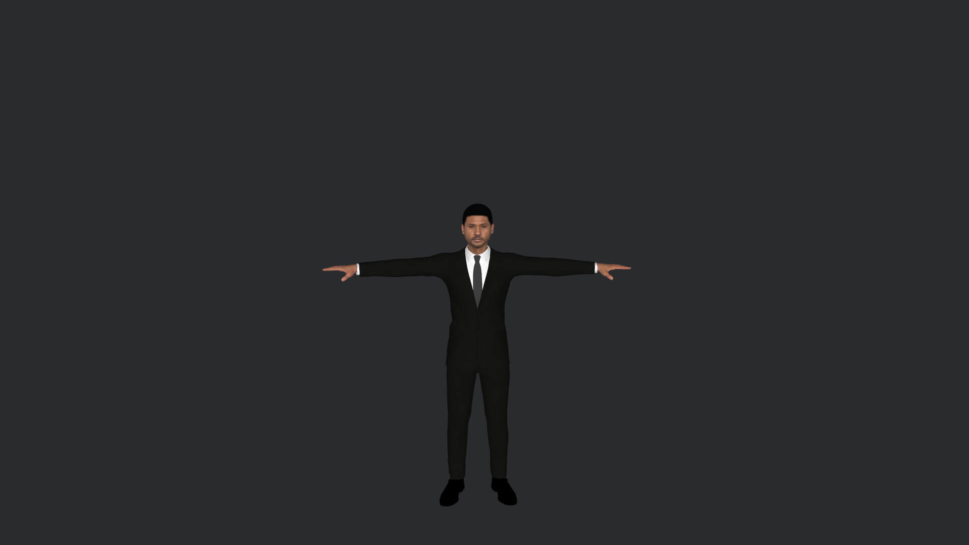 Usher Realistic Full Body Fully Rigged Character - 3D Model by meta avatars