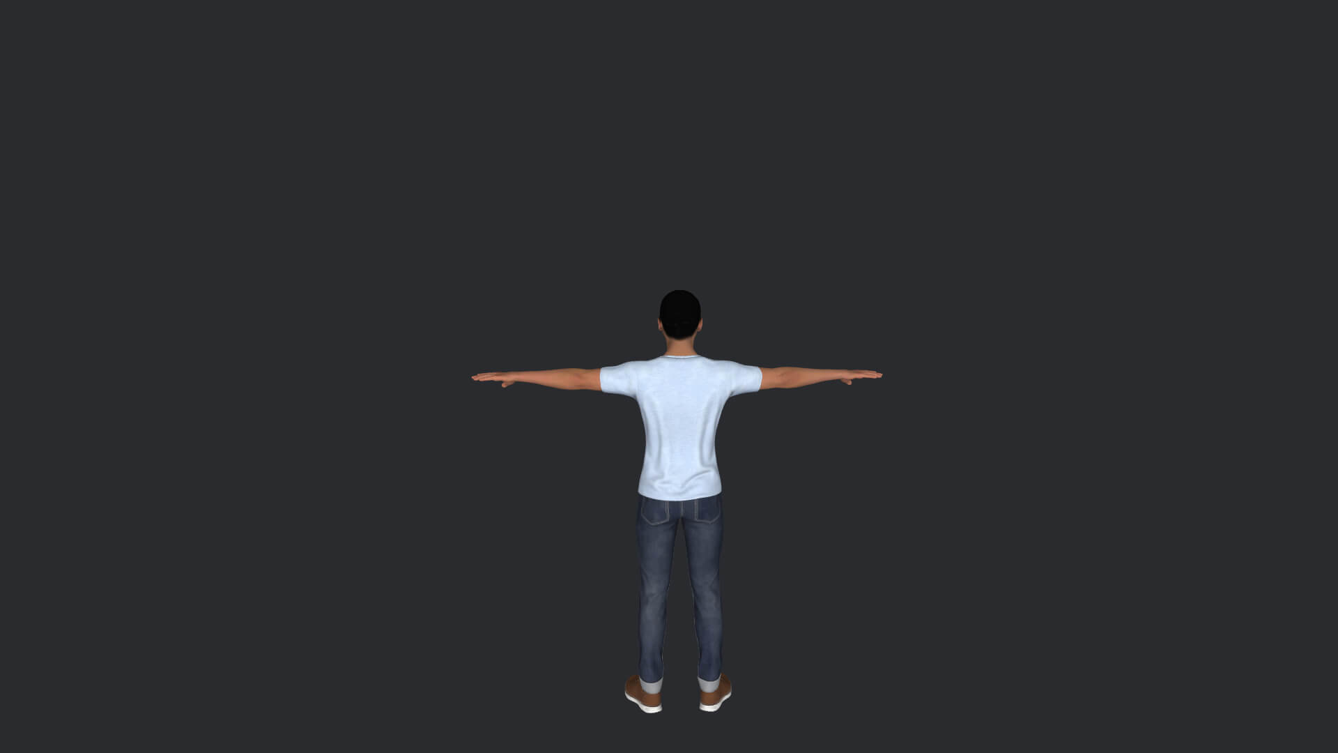 Usher Realistic Full Body Fully Rigged Character - 3D Model by meta avatars
