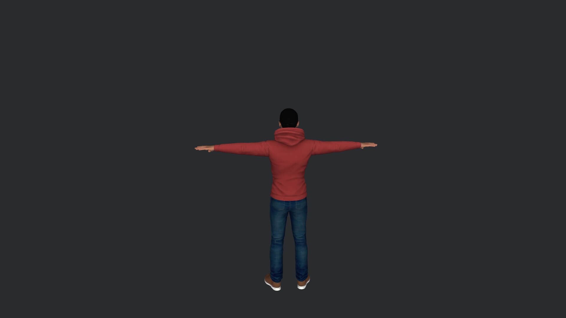 Usher Realistic Full Body Fully Rigged Character - 3D Model by meta avatars