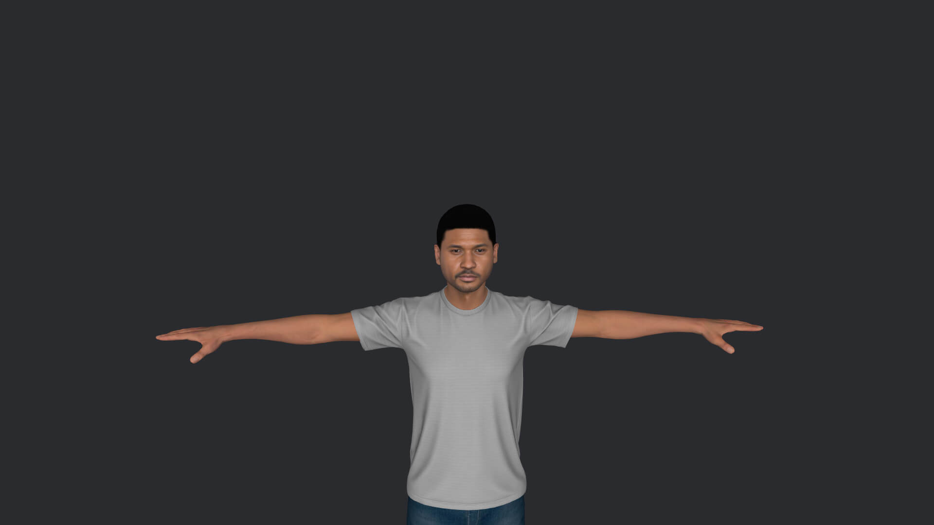 Usher Realistic Full Body Fully Rigged Character - 3D Model by meta avatars