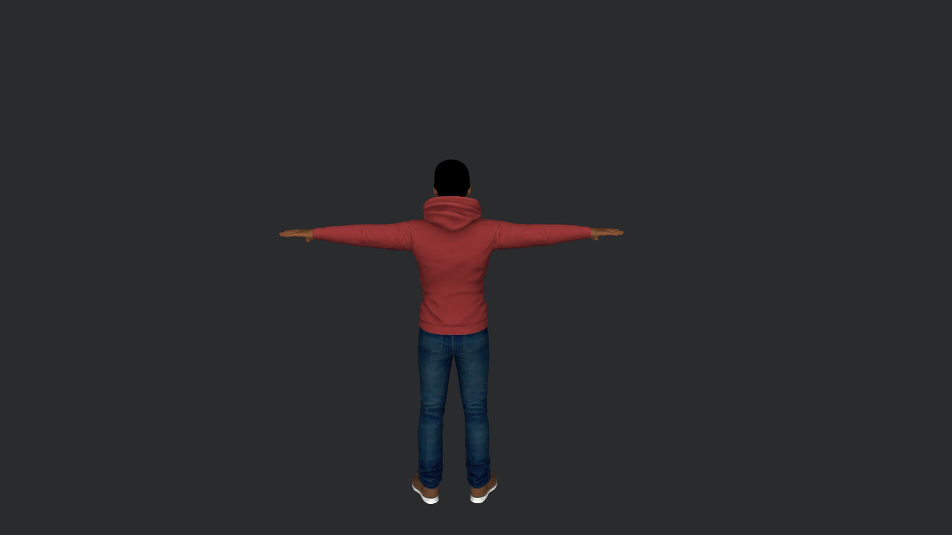 Usher Realistic Full Body Fully Rigged Character - 3D Model by meta avatars