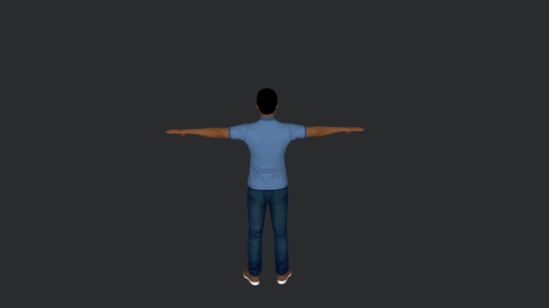Usher Realistic Full Body Fully Rigged Character - 3D Model by meta avatars