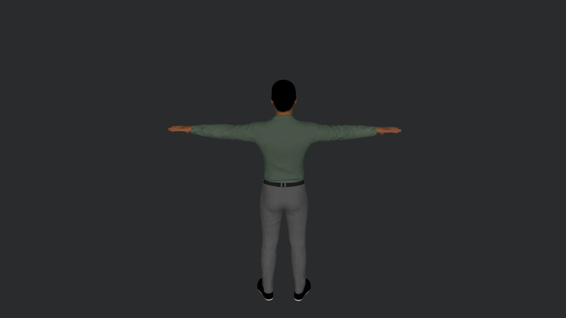 Usher Realistic Full Body Fully Rigged Character - 3D Model by meta avatars