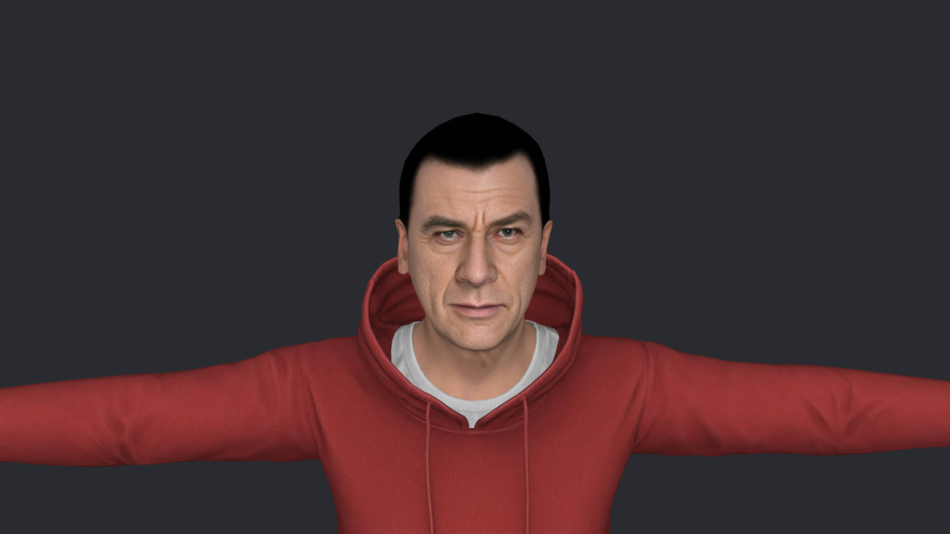 Van Damme Kickboxer Realistic Fully Rigged Character - 3D Model by meta ...