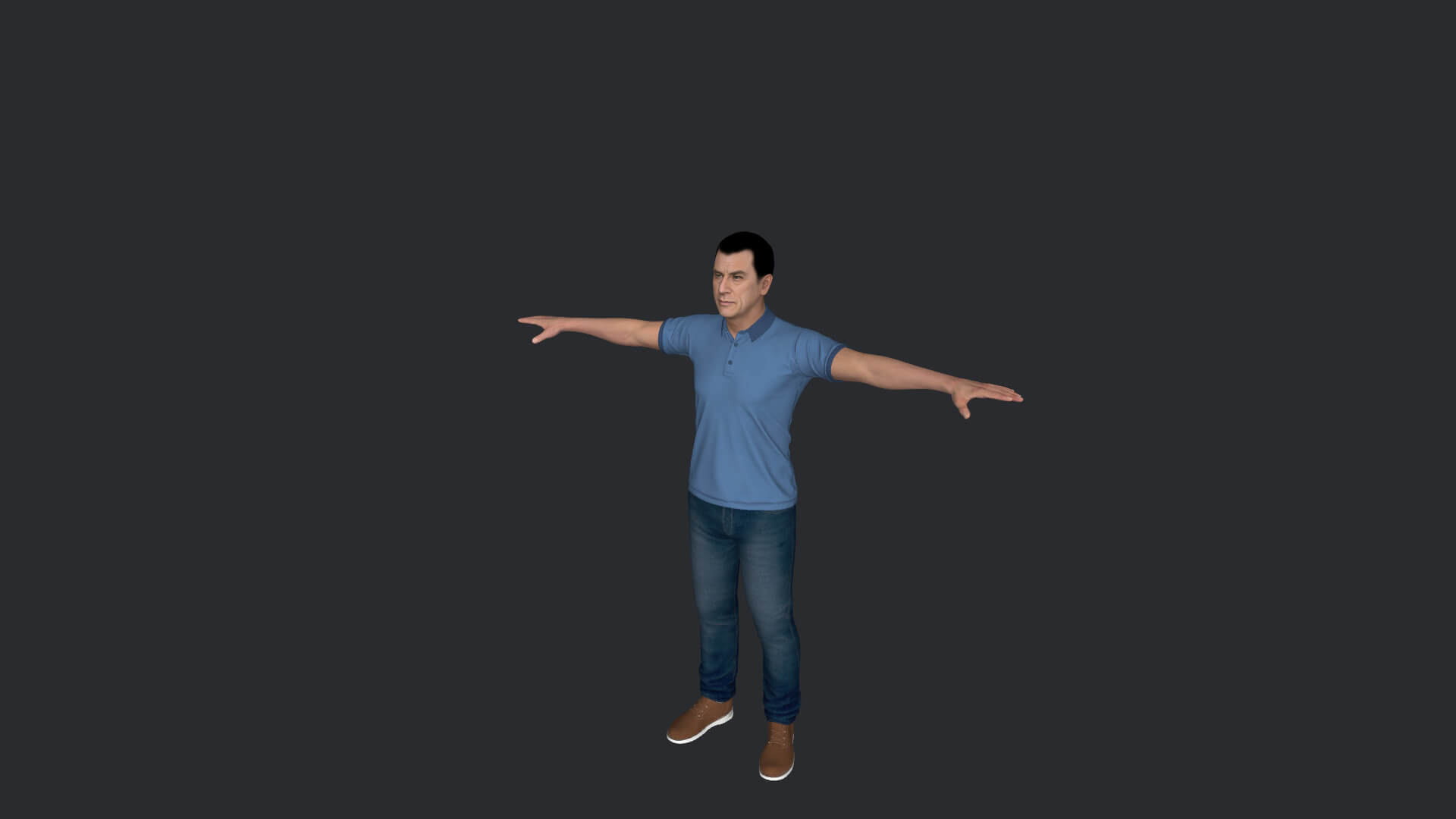 Van Damme Kickboxer Realistic Fully Rigged Character - 3D Model by meta ...