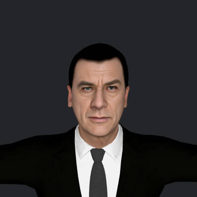 Van Damme Kickboxer Realistic Fully Rigged Character - 3D Model by meta ...