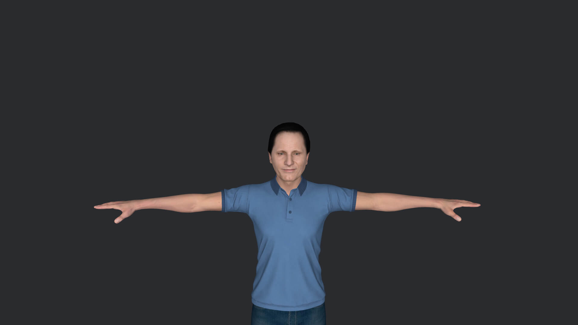 Viggo Mortensen Realistic Full Body Fully Rigged Character - 3D Model by meta avatars