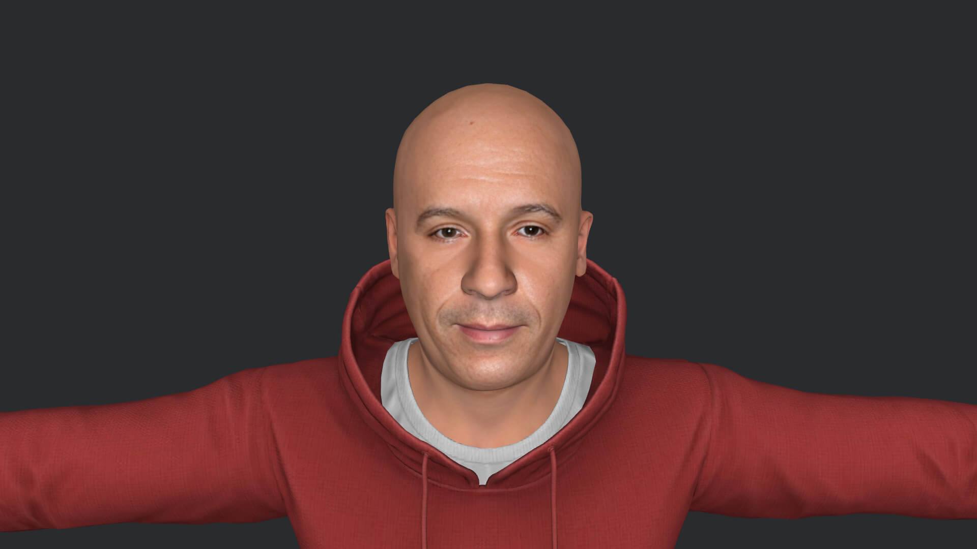Vin Diesel Hyper Realistic Full Body Rigged Character - 3D Model by ...