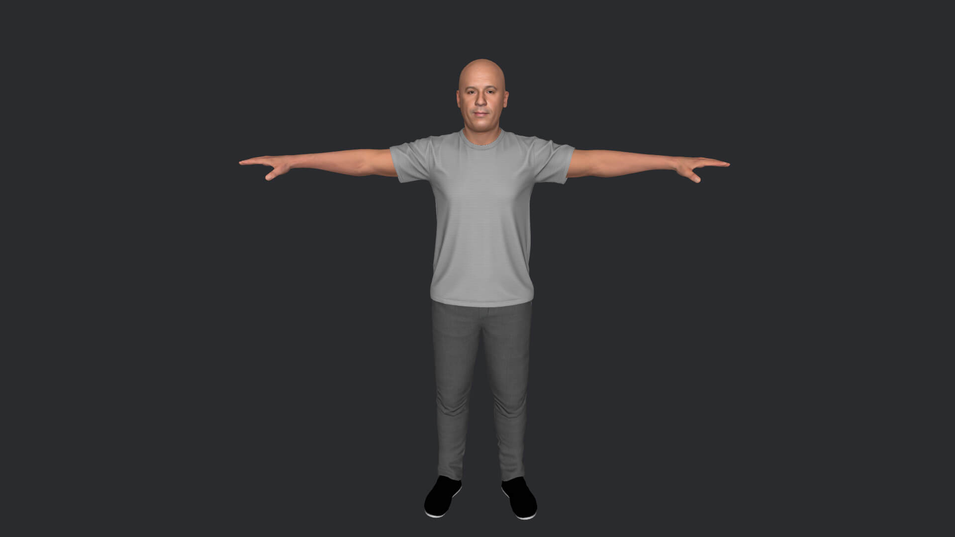Vin Diesel Hyper Realistic Full Body Rigged Character - 3D Model by ...