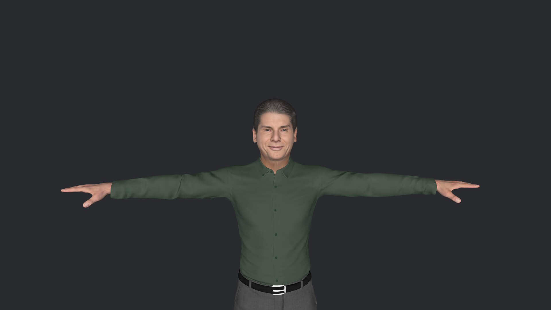 Vince Mcmahon Realistic Full Body Fully Rigged Character - 3D Model by ...