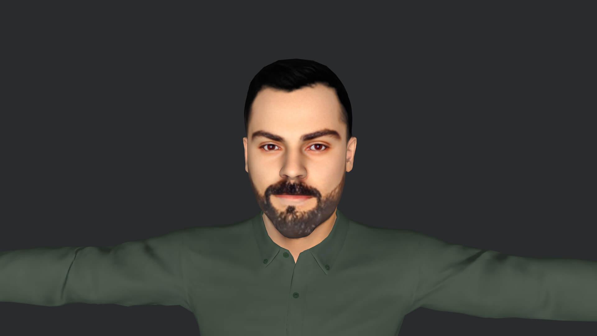 Virat Kohli Realistic Full Body Fully Rigged Character - 3D Model by ...