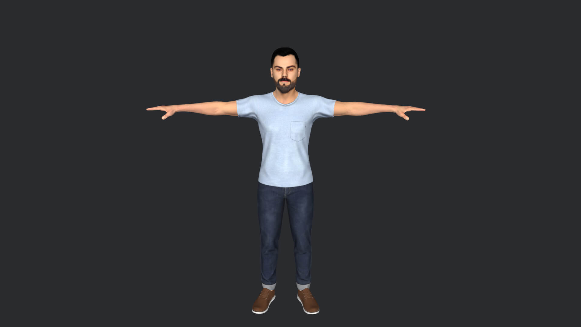 Virat Kohli Realistic Full Body Fully Rigged Character - 3D Model by ...
