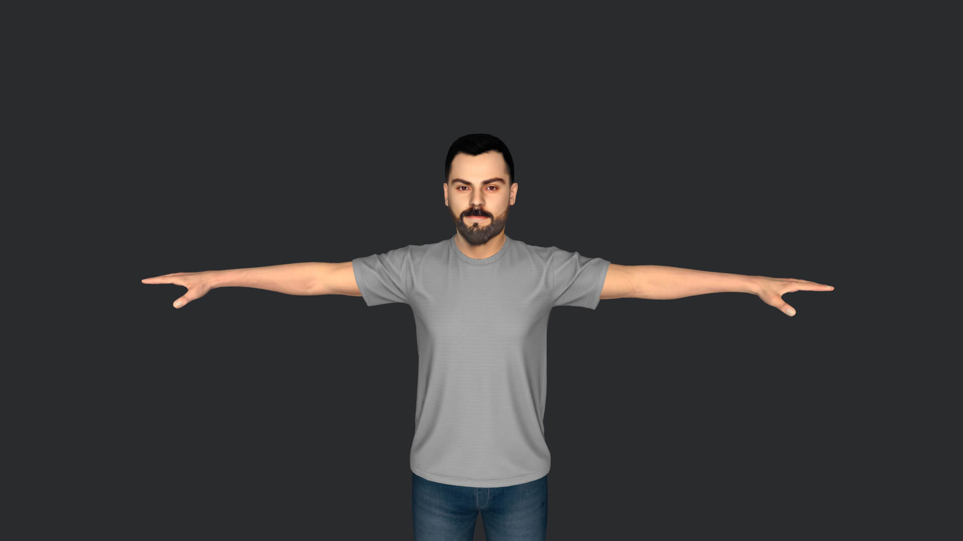Virat Kohli Realistic Full Body Fully Rigged Character - 3D Model by ...