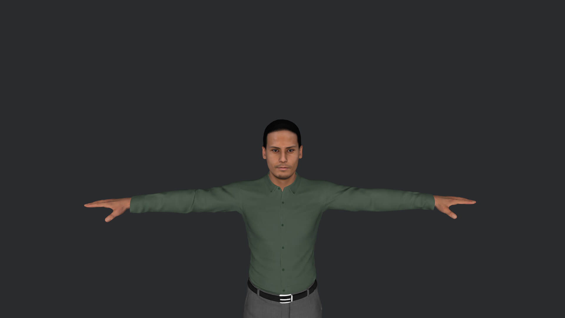 Virgil Van Dijk Realistic Full Body Fully Rigged Character - 3D Model ...
