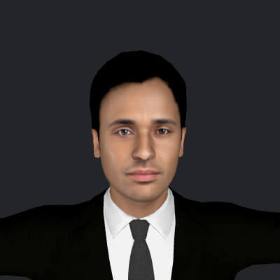 Vivek Ramaswamy Realistic Full Body Fully Rigged Character - 3D Model ...