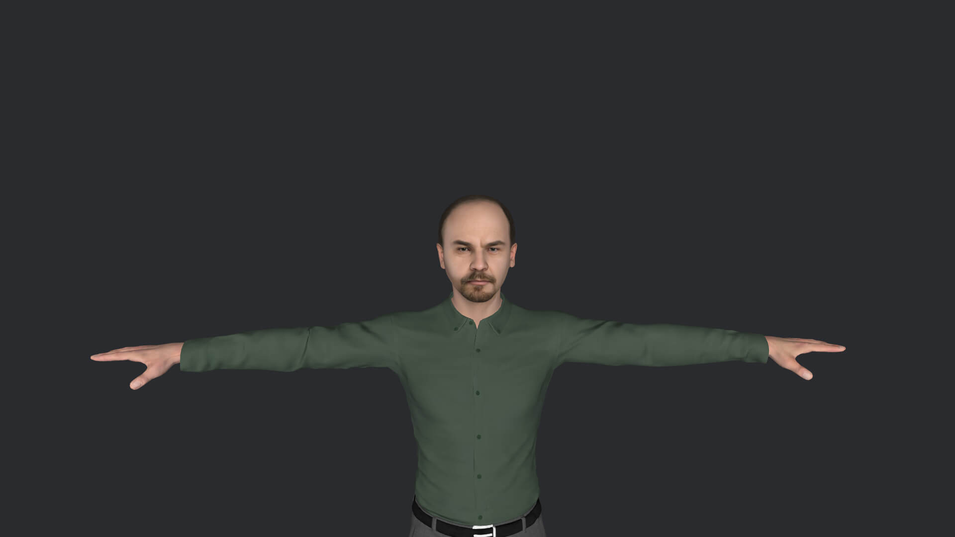 Vladimir Lenin Realistic Full Body Fully Rigged Character - 3D Model by ...
