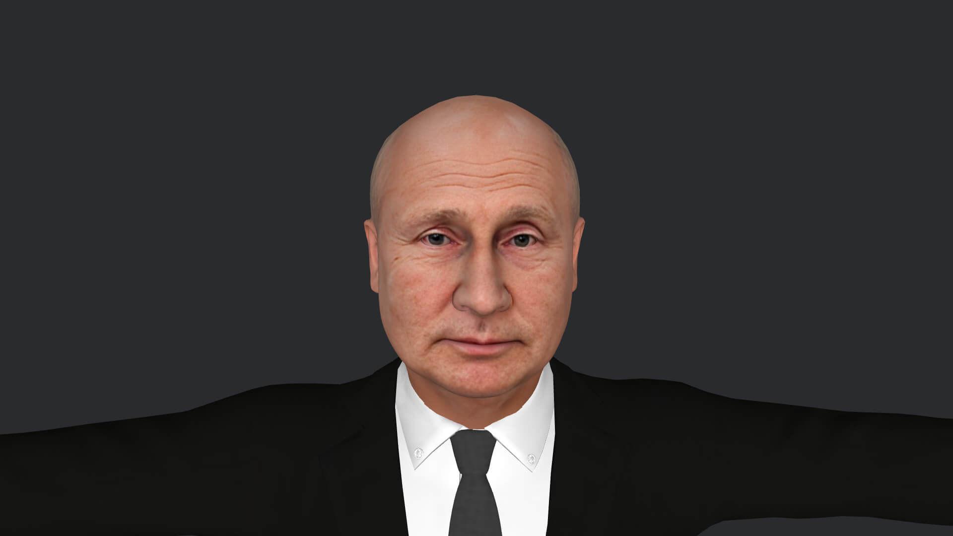 Vladimir Putin Hyper Realistic Fully Rigged Character - 3D Model by ...