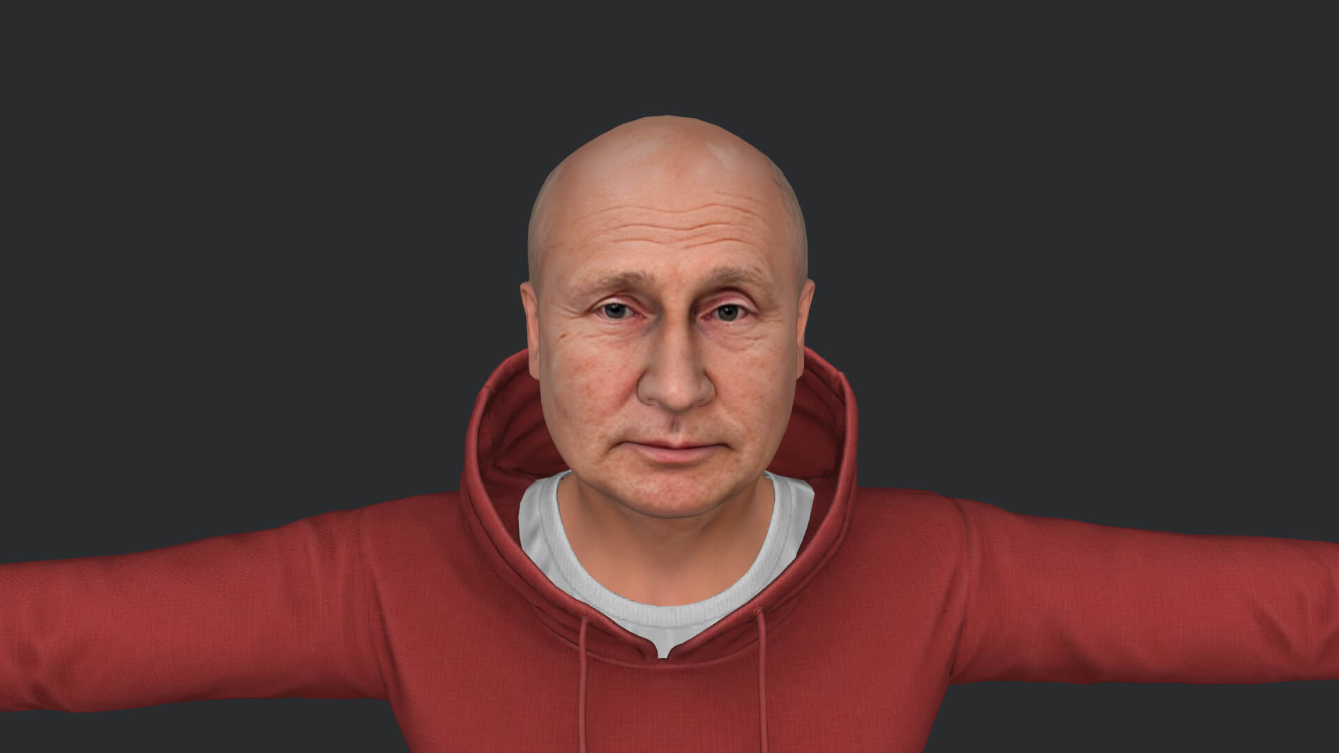 Vladimir Putin Hyper Realistic Fully Rigged Character - 3D Model by ...