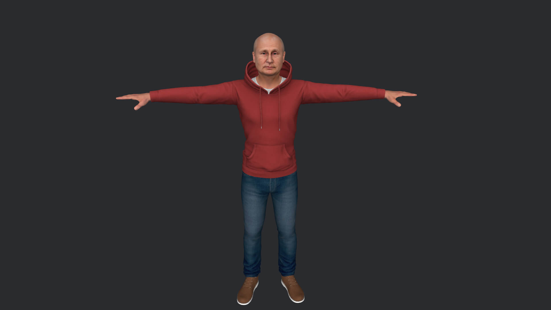 Vladimir Putin Hyper Realistic Fully Rigged Character - 3D Model by ...