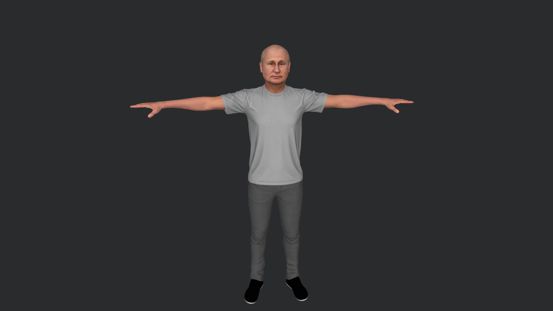 Vladimir Putin Hyper Realistic Fully Rigged Character - 3D Model by ...